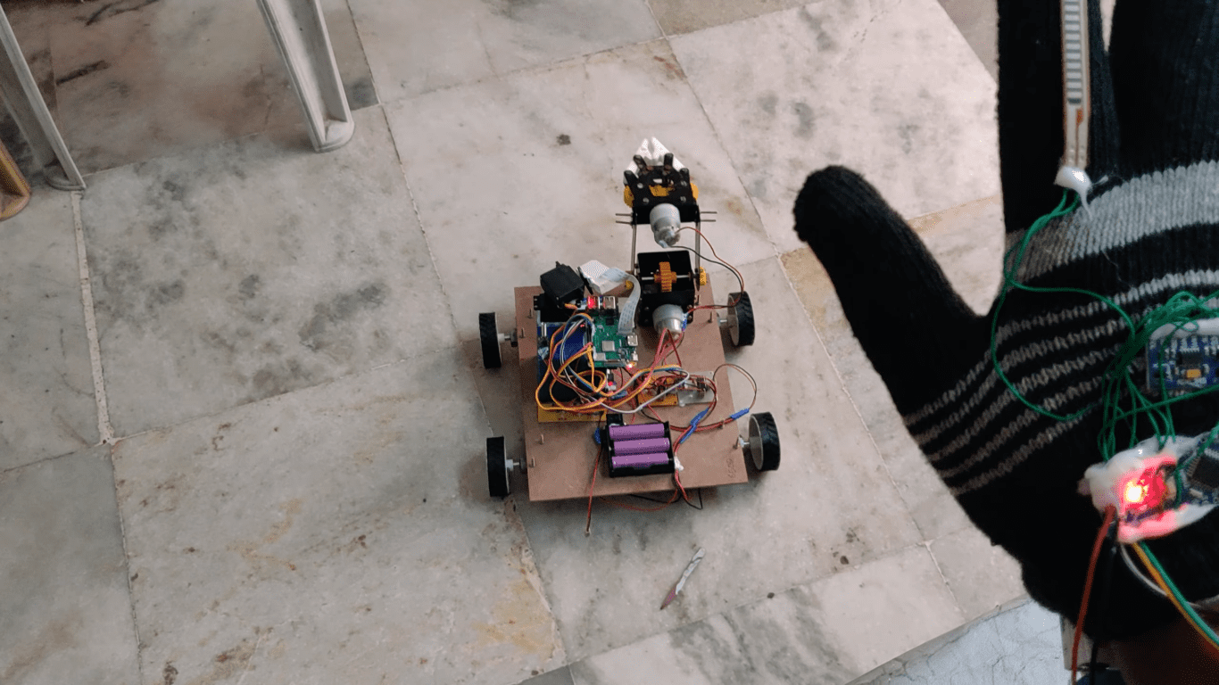 HVS-4584. Virtual Telepresence Robot Hand Gesture Controlling with Pick ...