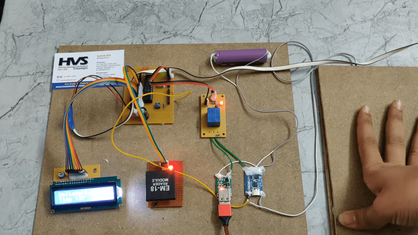 HVS-3105. Advanced Footstep Power Generation System Using RFID for Charging. – HVS Technologies