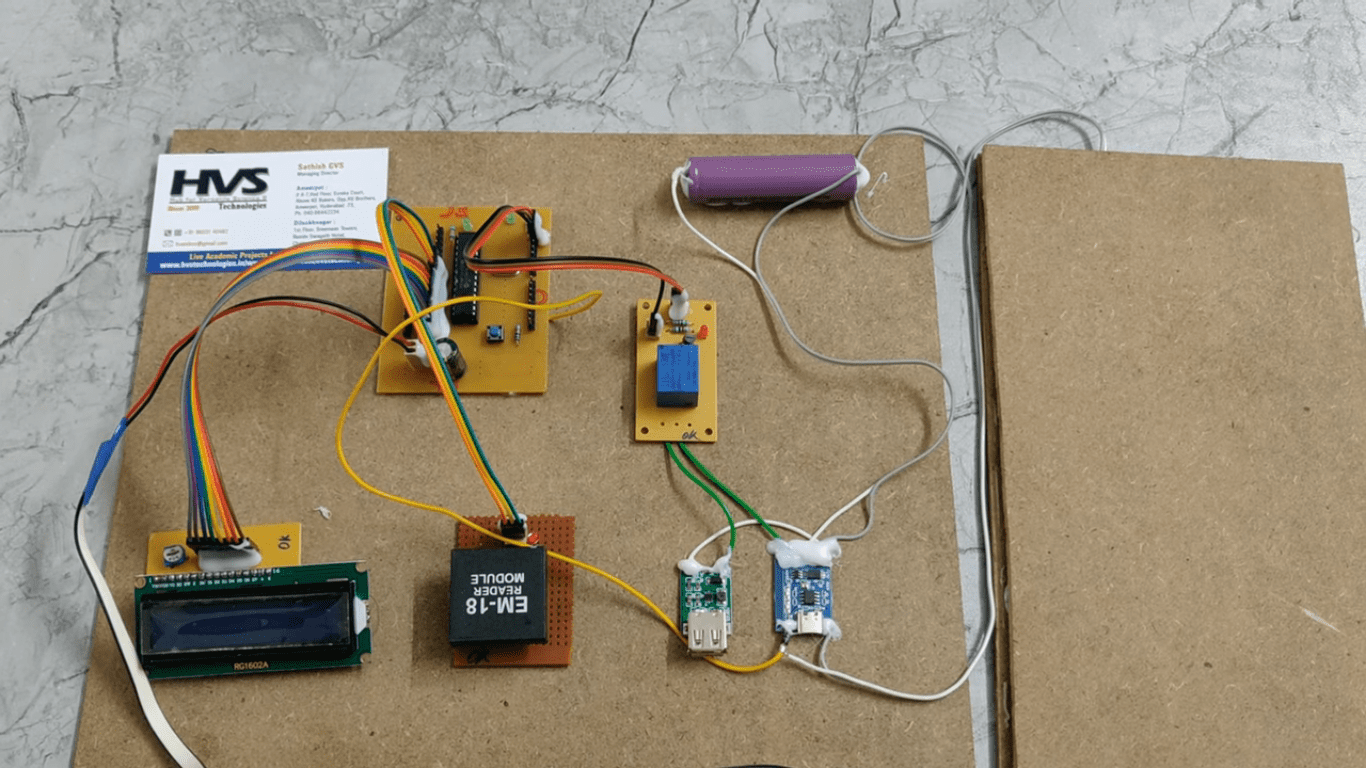 HVS-3105. Advanced Footstep Power Generation System Using RFID for Charging. – HVS Technologies